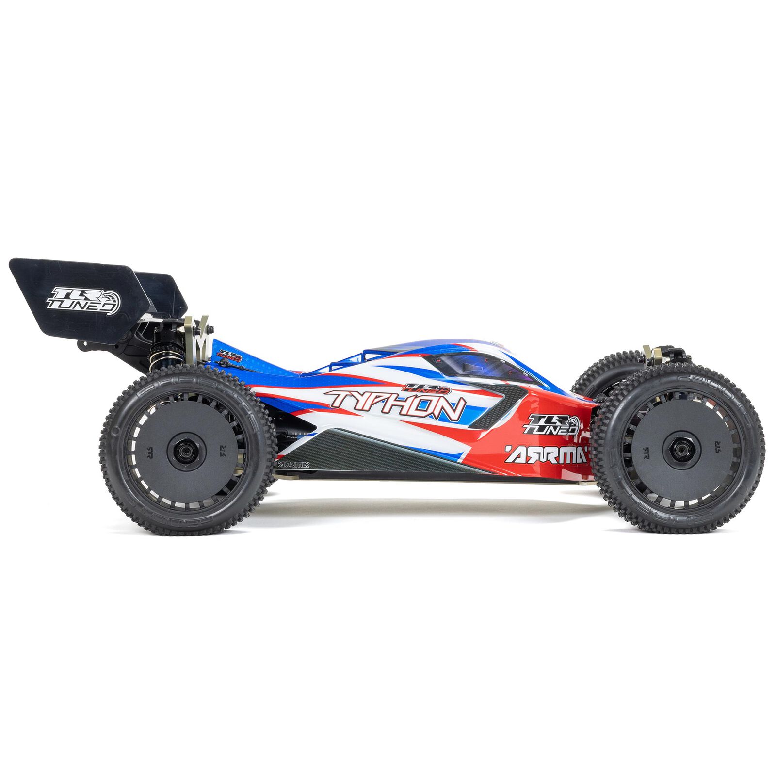 TLR Tuned TYPHON 6S 4X4 BLX Buggy RTR, Red/Blue - RC Factory Hobby